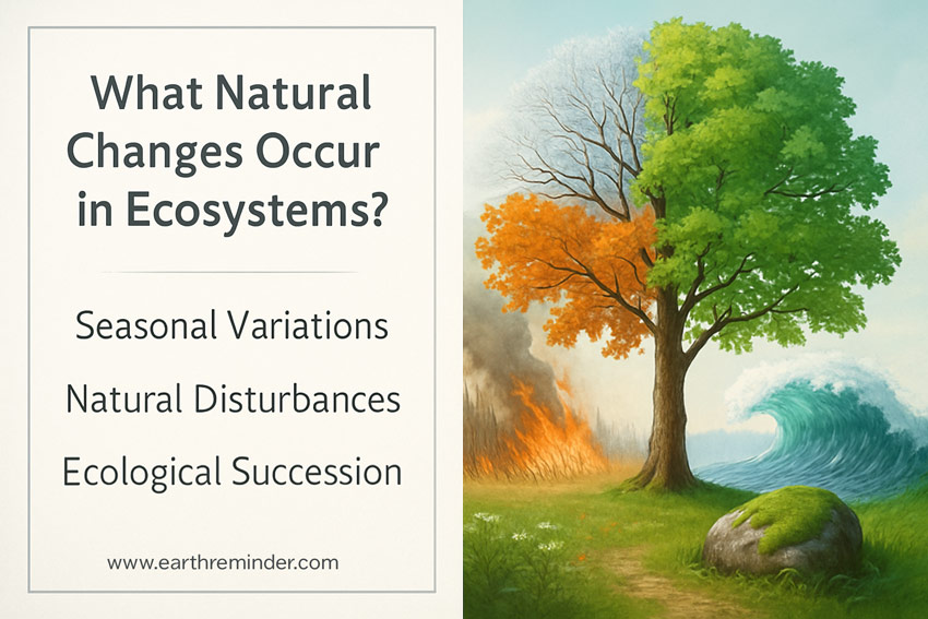 What Are Some Changes That Can Occur in Ecosystems?