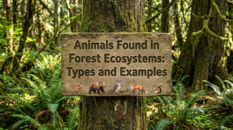 Animals Found in Forest Ecosystems: Types and Examples