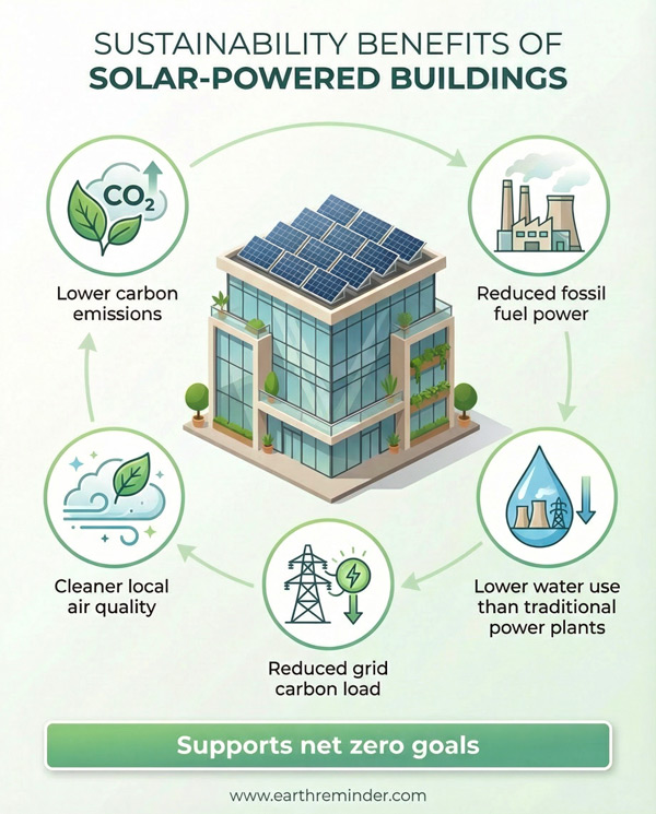 Solar Panels for Commercial Buildings: A Smart Step Toward Net Zero